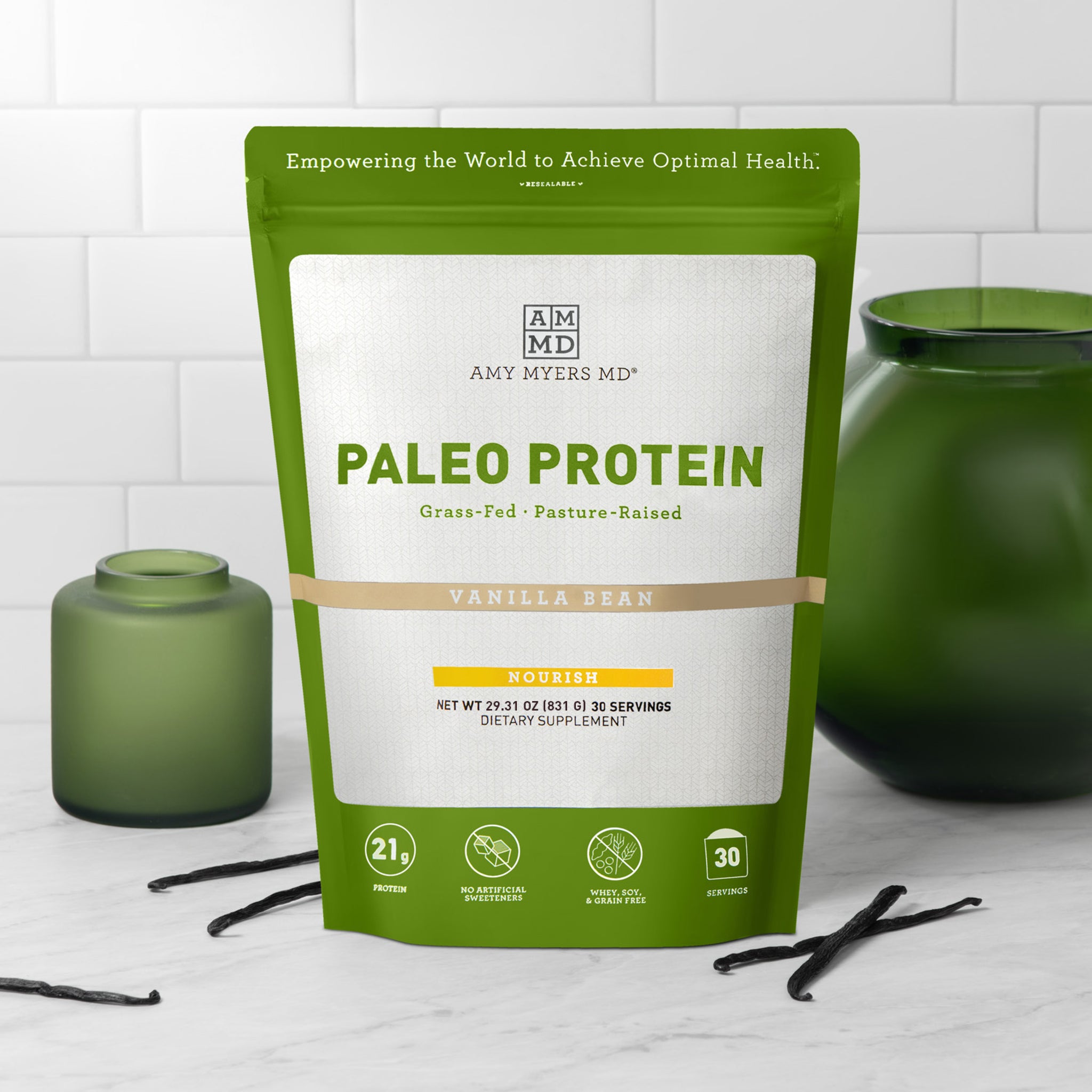 Paleo Protein - Vanilla Bean – Amy Myers MD