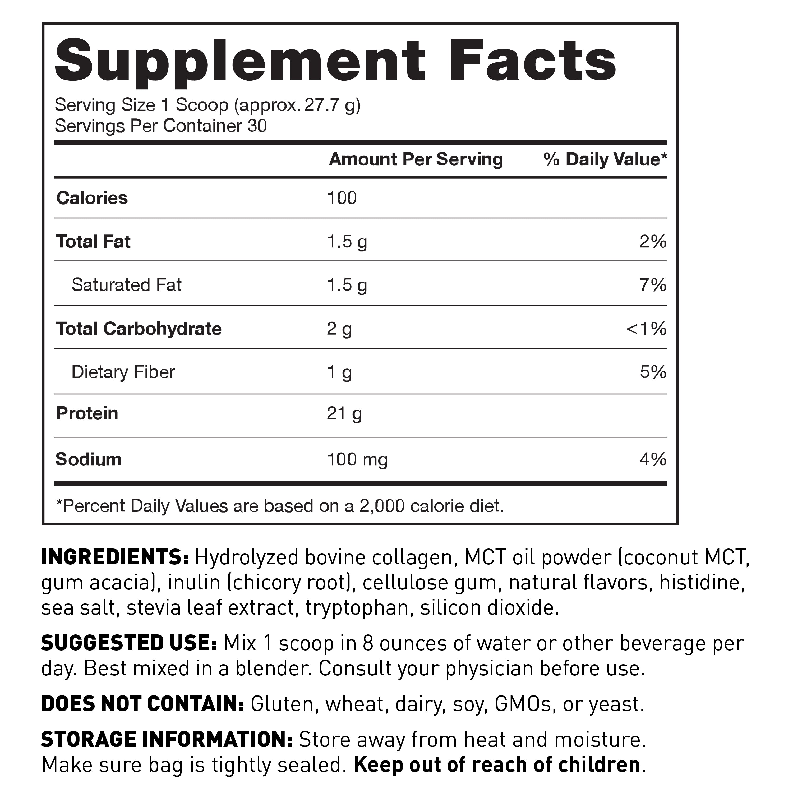 Paleo Protein - Vanilla Bean – Amy Myers MD