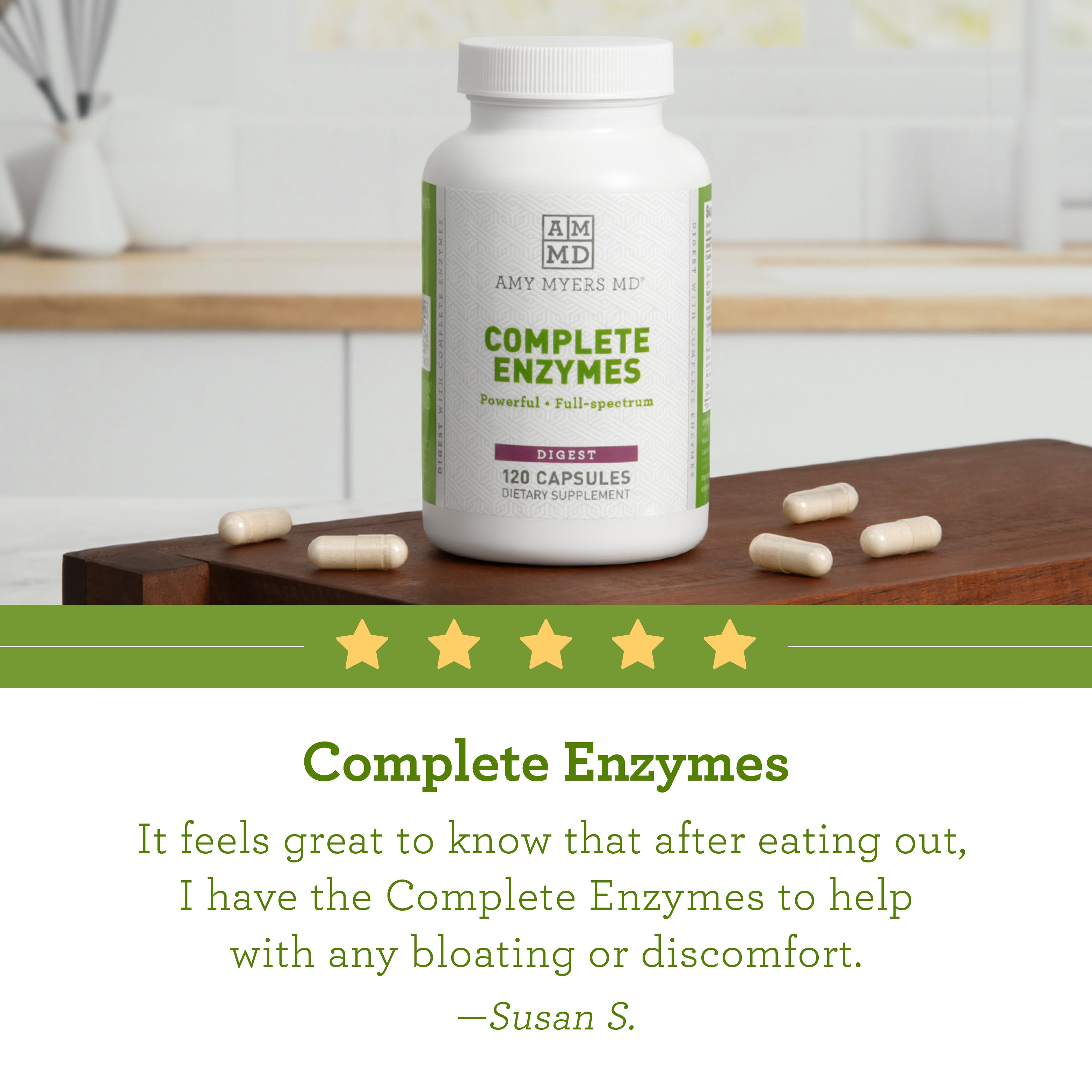 Complete Enzymes Supplement – Amy Myers MD