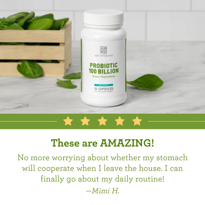 Probiotic Capsules 100 Billion – Amy Myers MD