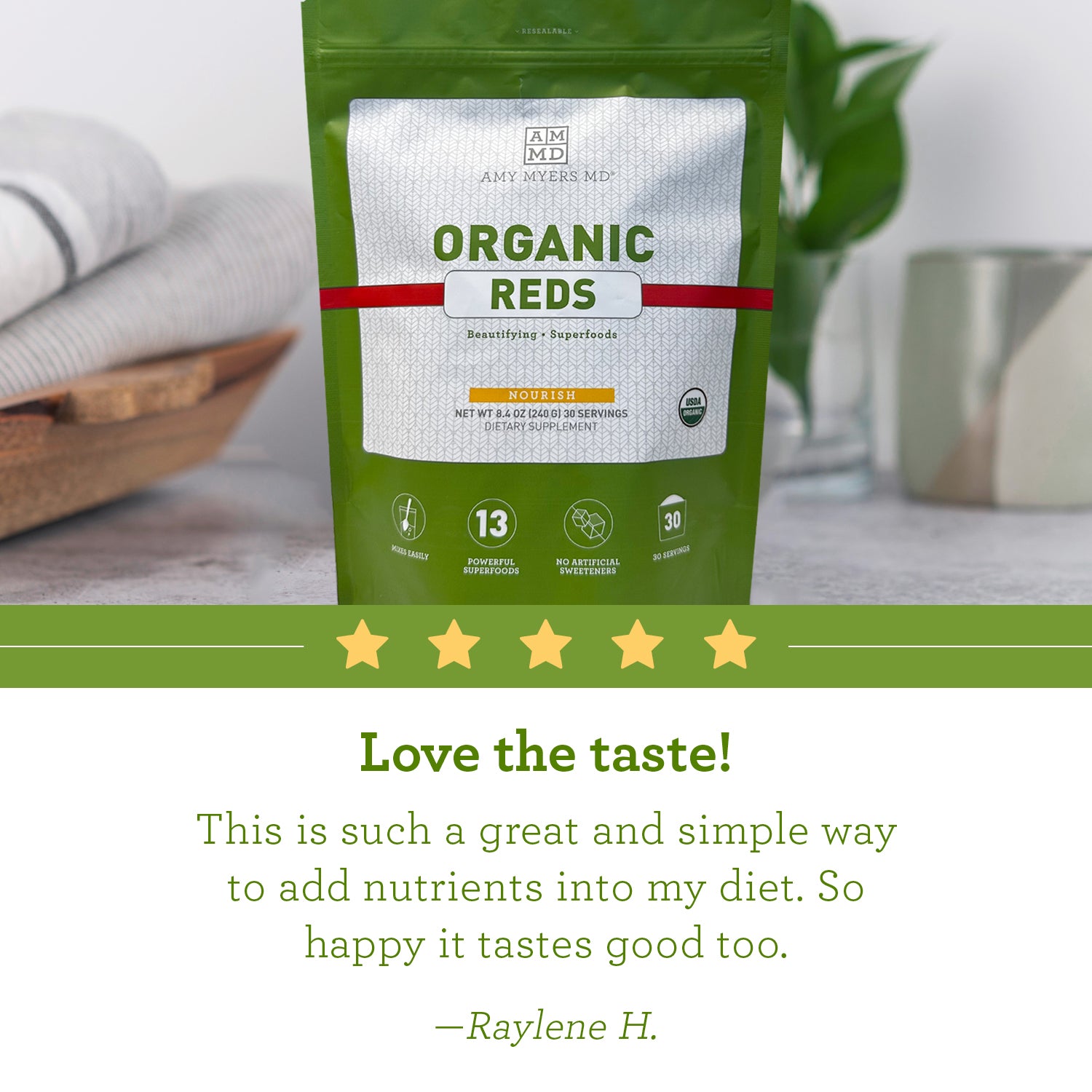 Organic Reds Superfood Powder – Amy Myers MD