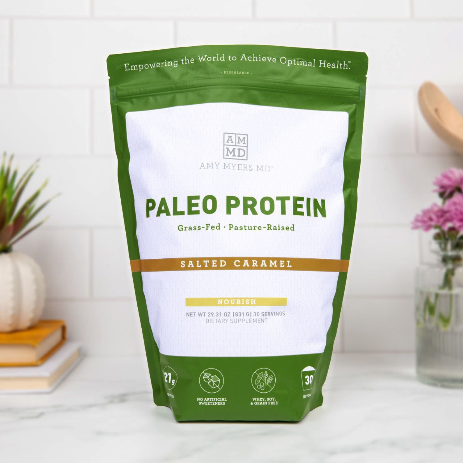 Paleo Protein - Salted Caramel – Amy Myers MD