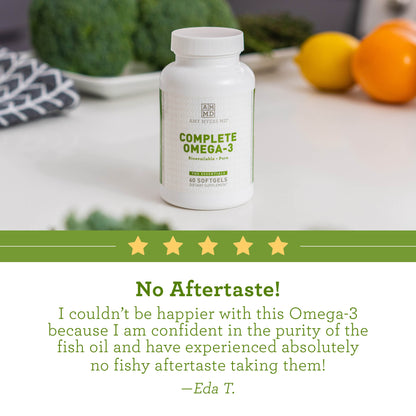 Complete Omega-3 Softgels | Fish Oil Supplement – Amy Myers MD