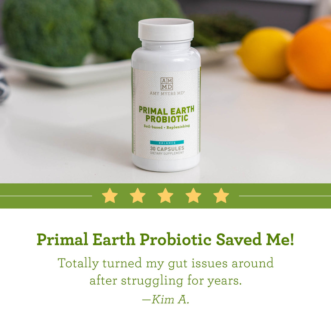 Primal Earth Probiotic - Soil Based Gut Health – Amy Myers MD