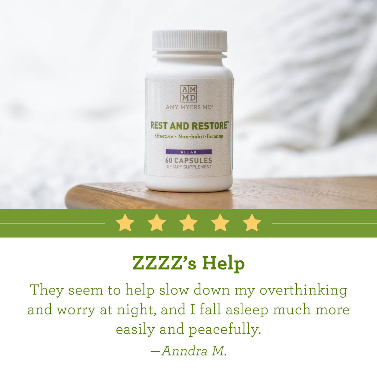 Rest and Restore™ - Get Restful Sleep – Amy Myers MD