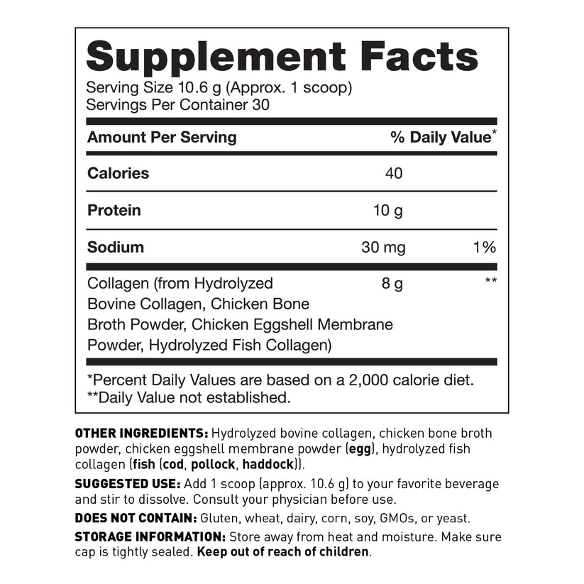 Spectrum 5 Collagen™ Type I, II, III, V, & X – Amy Myers MD